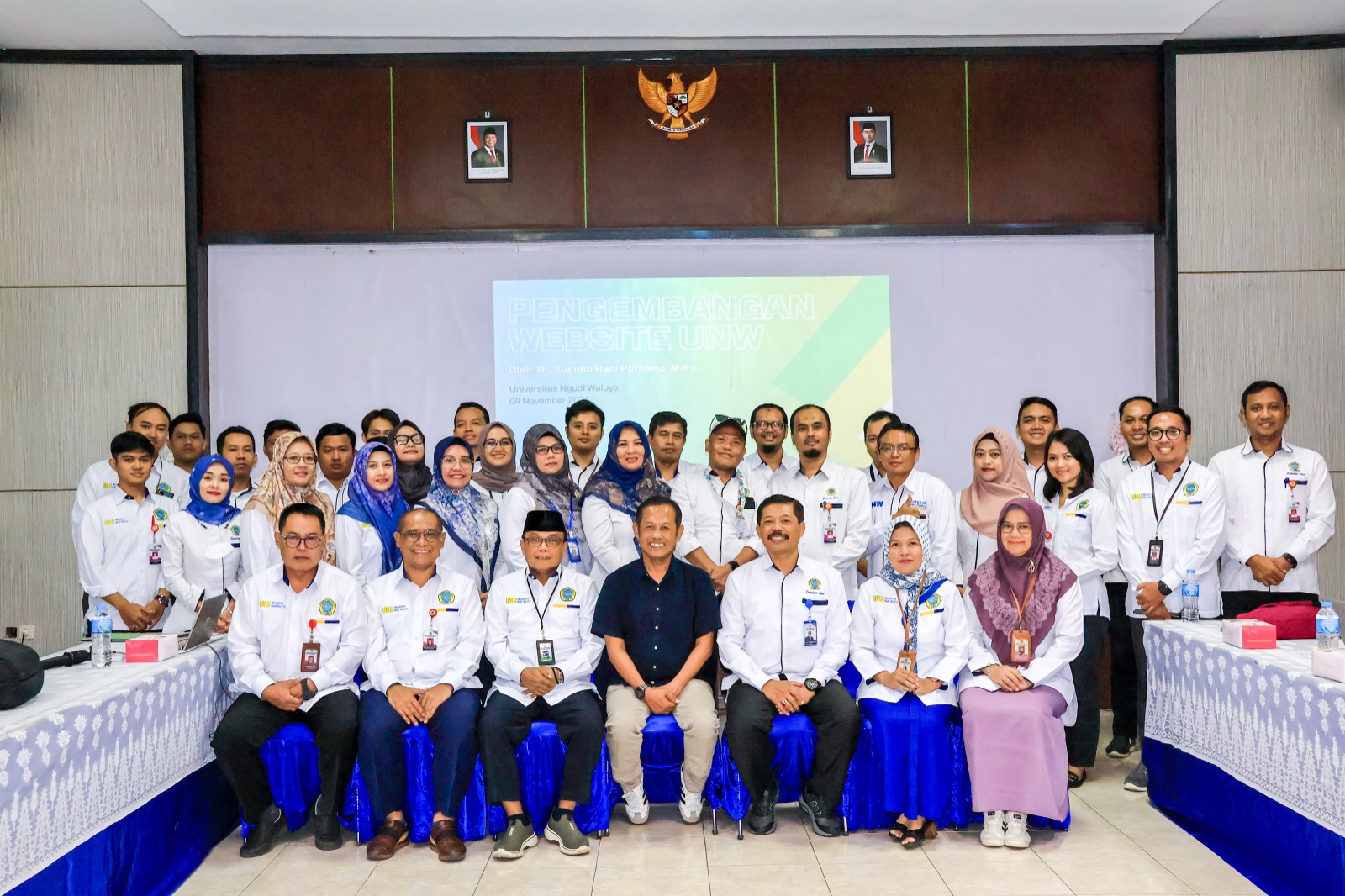 UNW Tingkatkan Kualitas Digital: Pengembangan Website Bersama Dr ...